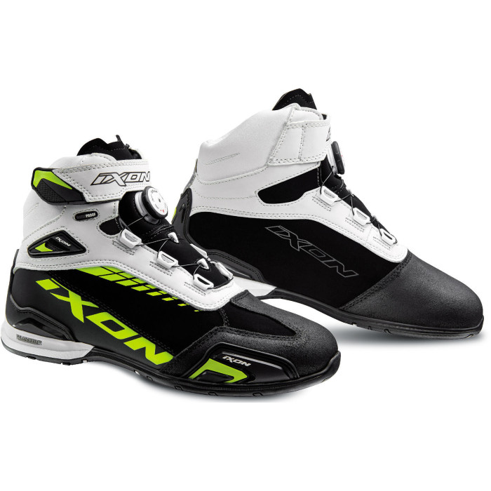 IXON BULL WP PRETO / BRANCO / AMARELO - J.A.CURVAS